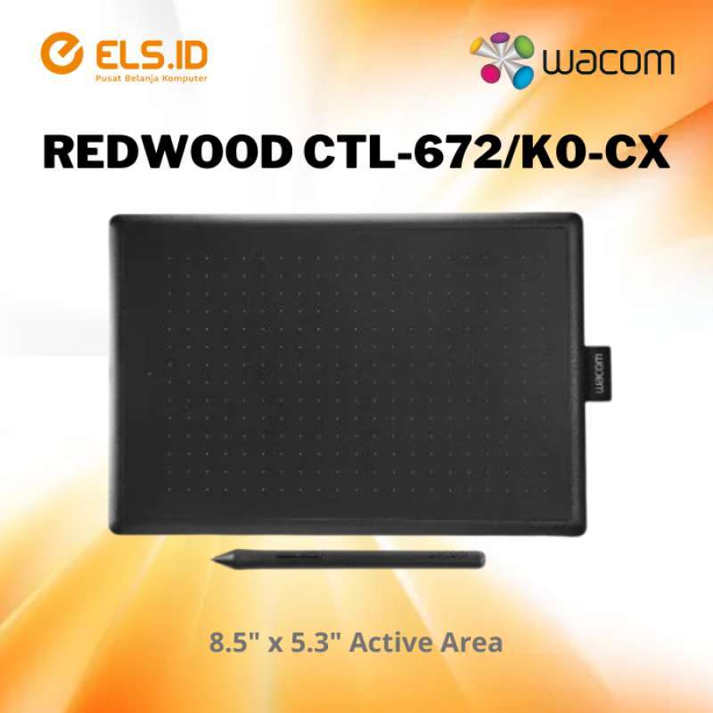 Promo Wacom Redwood Medium Ctl 672/k0-cx Diskon 9% Di Seller Els ...