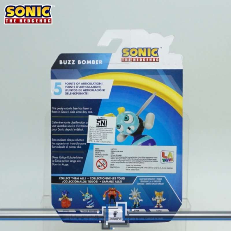 Jual Sonic The Hedgehog BUZZ BOMBER Action Figure 2,5 Articulated Jakks ...