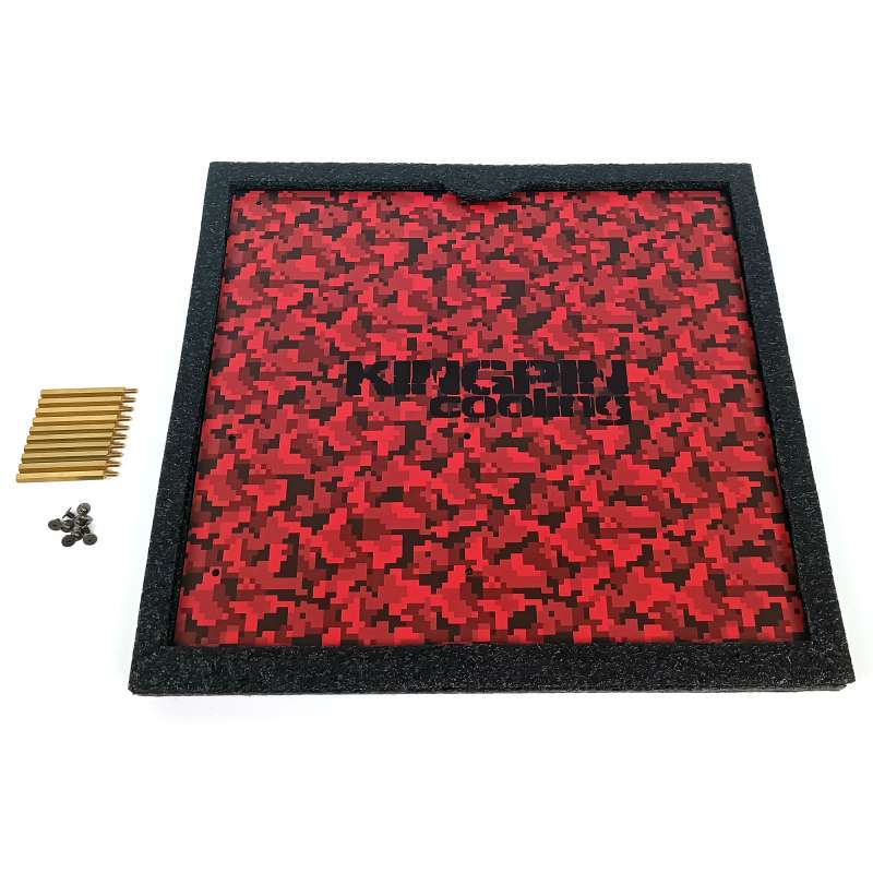 Jual Kingpin Cooling Atlas Bench Stand Red Digital Camo Pc Test Bench ...