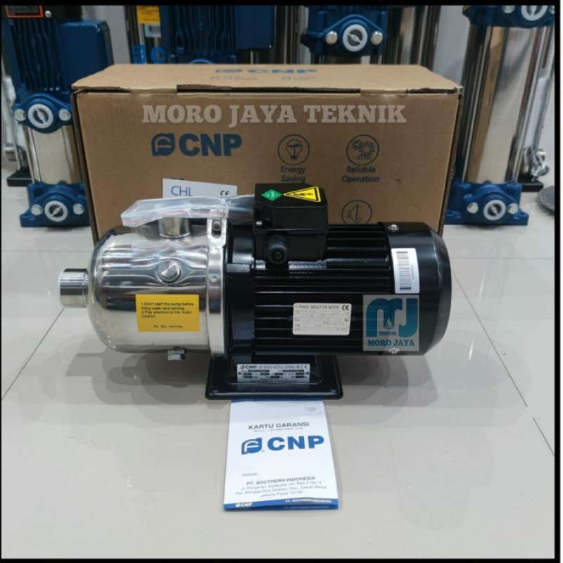 Promo POMPA CNP CHL.4-40 POMPA CENTRIFUGAL 1 HP 380V 3PH POMPA BOOSTER ...