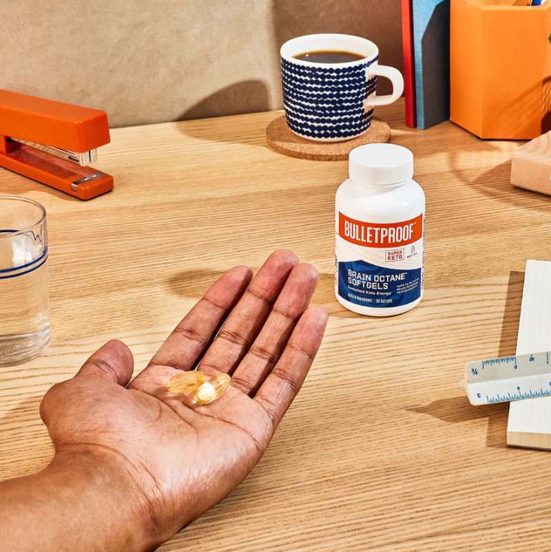 Jual Bulletproof Brain Octane Softgels isi 60 softgel MCT Oil C8 ...