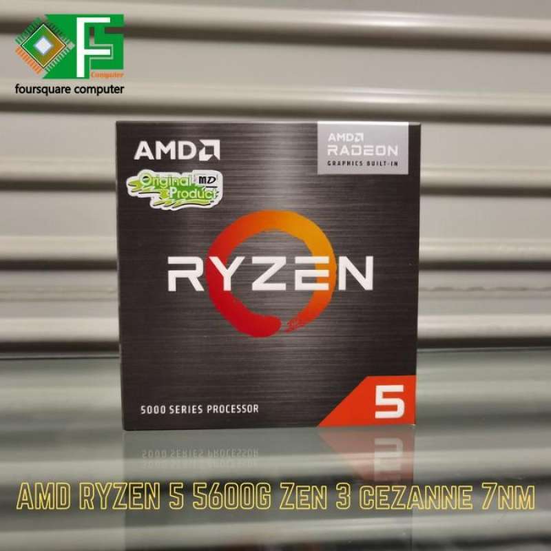 Jual Processor AMD Ryzen 5 5600G Box Cezanne 7nm With Radeon Vega ...