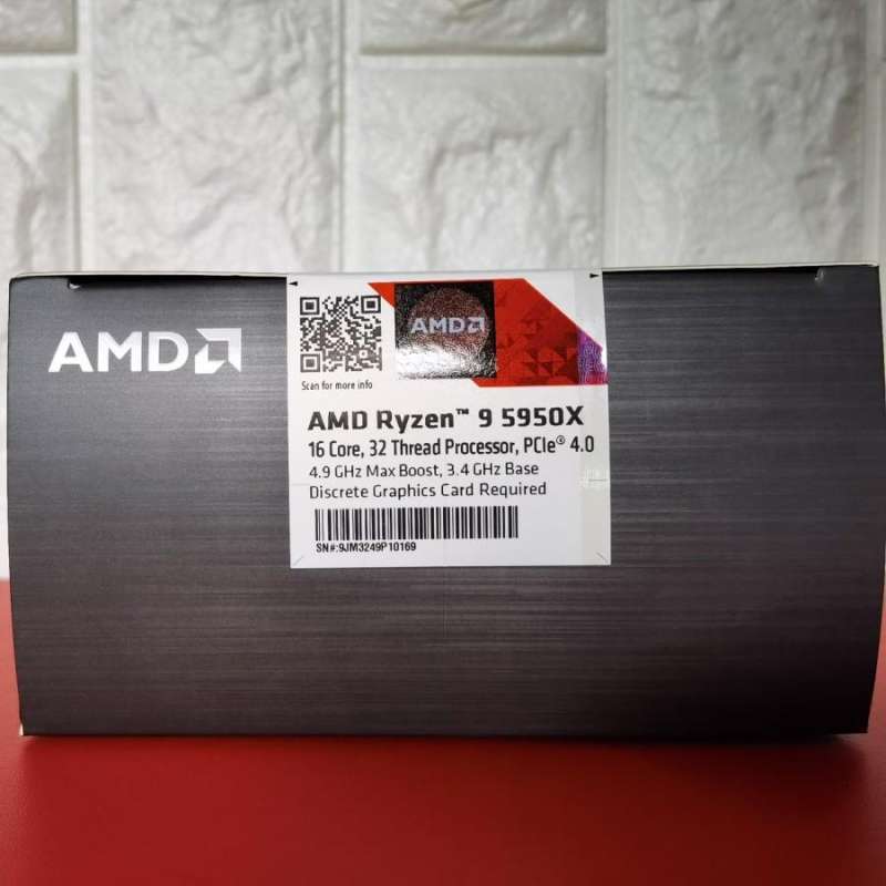 Promo Amd Ryzen 9 5950x Box Resmi Garansi 3 Tahun Diskon 10% Di Seller ...