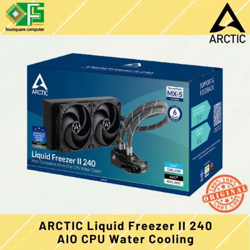 Jual ARCTIC Liquid Freezer II 240 AIO Water Cooling | CPU Cooler di ...