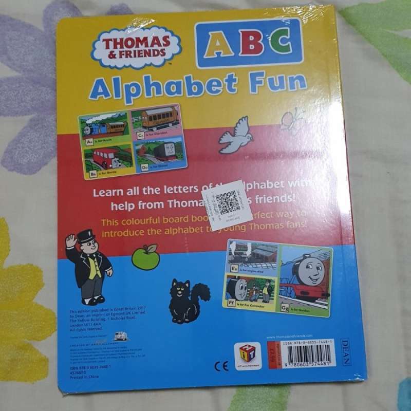 Promo Buku Aktivitas Thomas & Friends Alphabet Fun Diskon 29% Di Seller ...