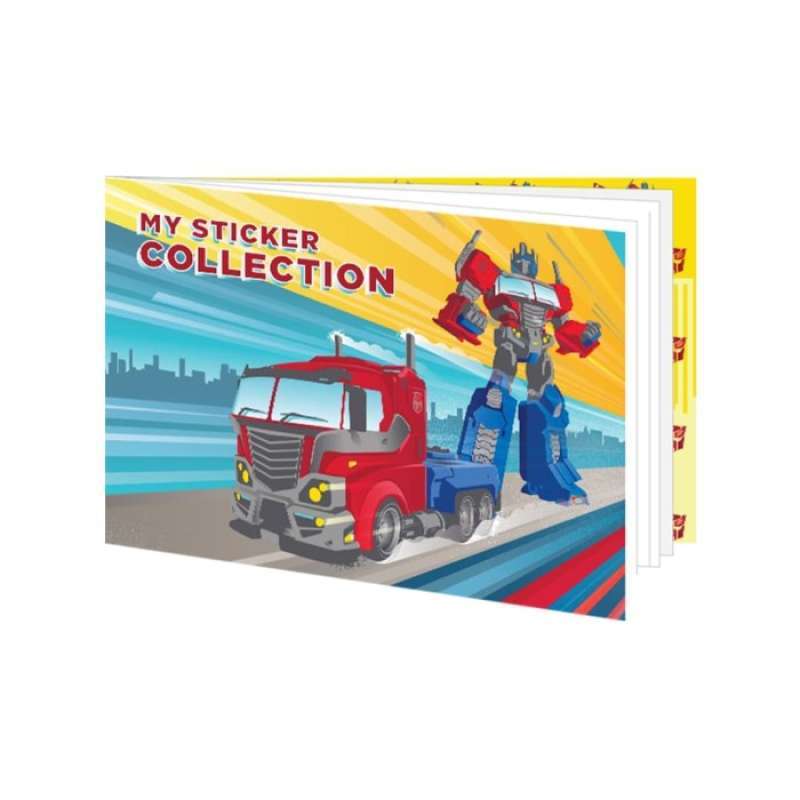 Promo Sticker Book - Buku Sticker - Transformers - Optimus Prime ...