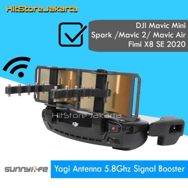 Jual Dji Mavic Mini Yagi Antena Dji Spark Air Signal Booster Penguat ...