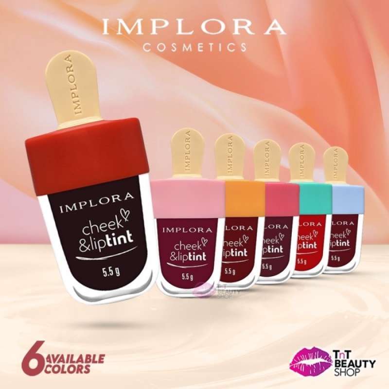 Jual IMPLORA CHEEK & LIPTIN ORIGINAL 100%Ada nomor BPOM pada kemasan ...