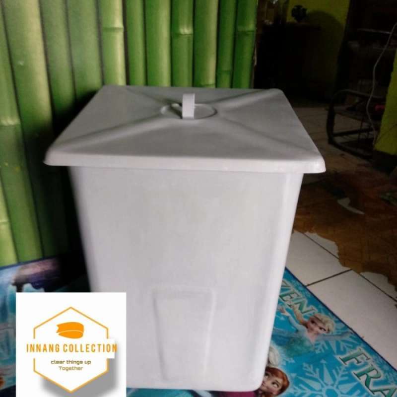 Promo tong sampah fiber kotak 50 liter Diskon 33% di Seller AQMAR ...