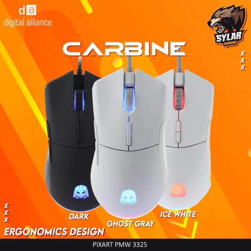 Promo Terbaik Digital Alliance Carbine Gaming Mouse Baru Diskon 29% Di ...
