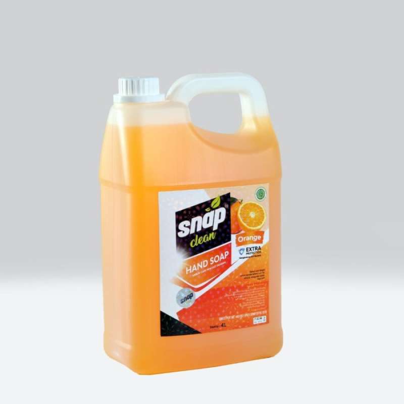 Promo Snap Clean Sabun Cuci Tangan Hand Soap Anti Bakteri 4l - Orange ...