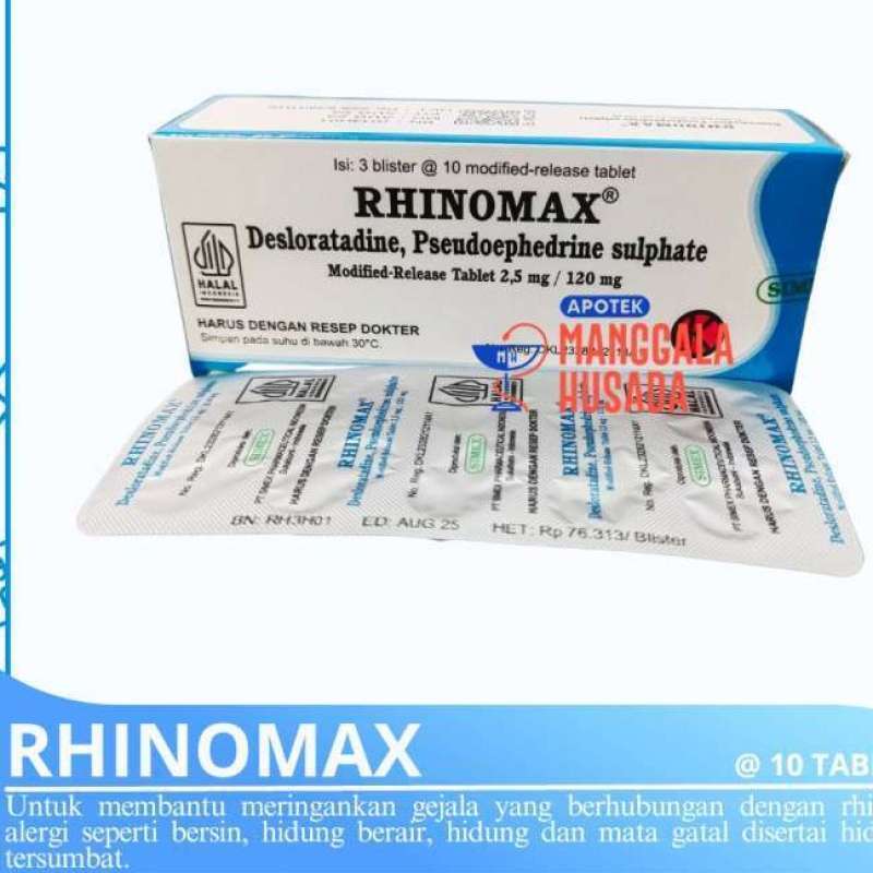 🎉 Jual Rhinomax Per Blister @ 10 Tablet Di Seller Apotek Manggala ...