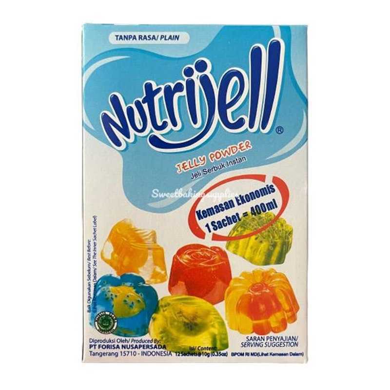 Jual Nutrijell Jelly Powder Instant Jely Jeli Agar Agar All Varian Rasa ...