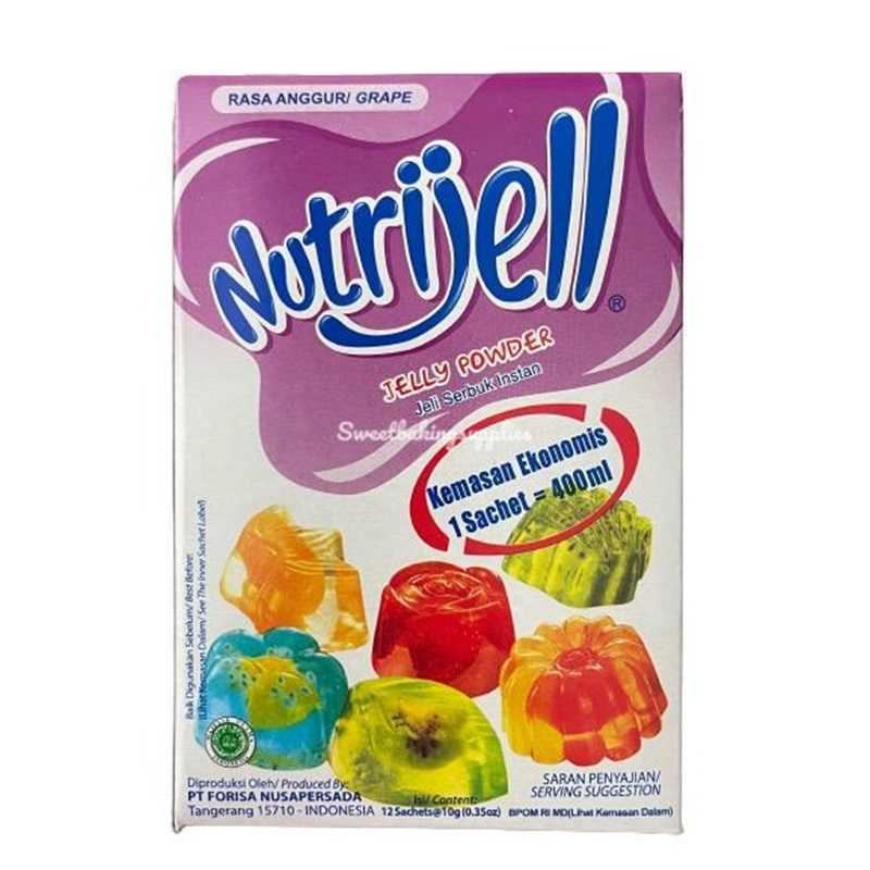 Jual Nutrijell Jelly Powder Instant Jely Jeli Agar Agar All Varian Rasa ...