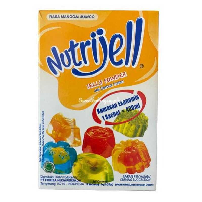 Jual Nutrijell Jelly Powder Instant Jely Jeli Agar Agar All Varian Rasa ...