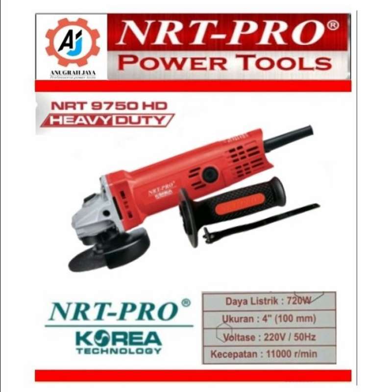 Promo 100% Produk Ori New Gerinda Nrt Pro 9750 Hd 4 Inch Diskon 23% di Seller Ruang Elektrik ...