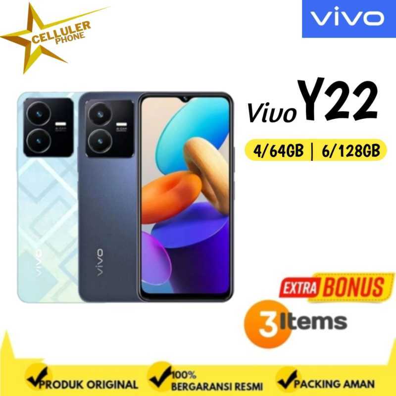 Jual Vivo Y22 4/64 Gb 6/128 Ram 4gb/64gb Ram 6gb/128gb Garansi Resmi ...