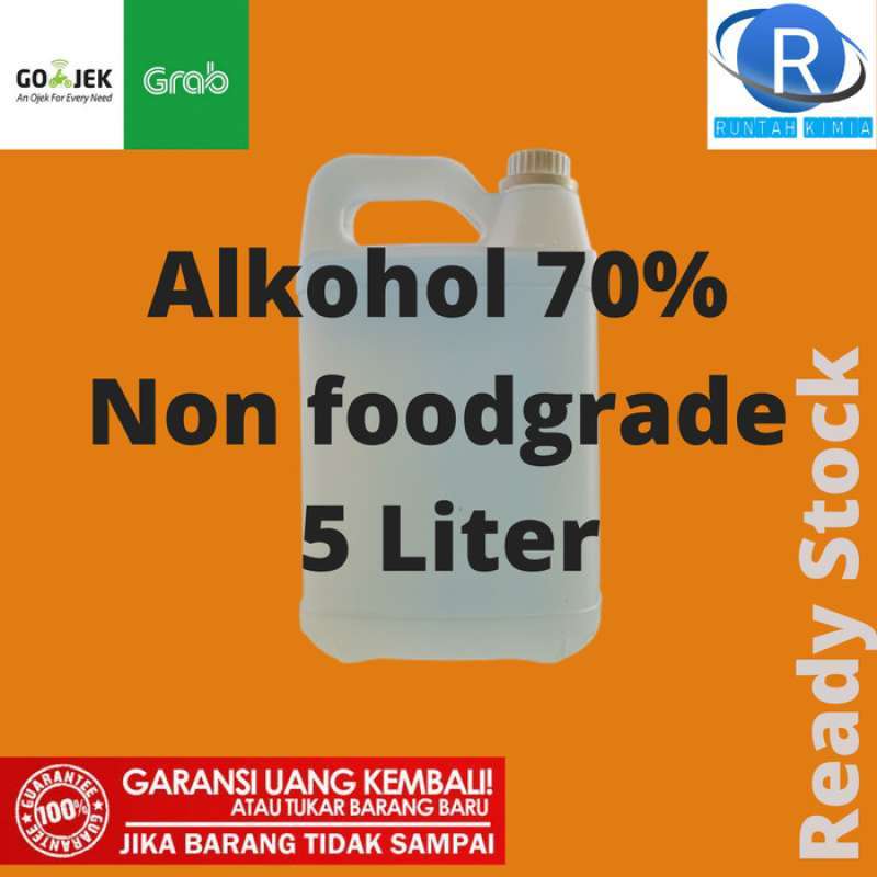 Promo Alkohol 70% Etanol Ethanol 5 Liter Diskon 33% Di Seller Ksm Store - Meruya Selatan (udik ...
