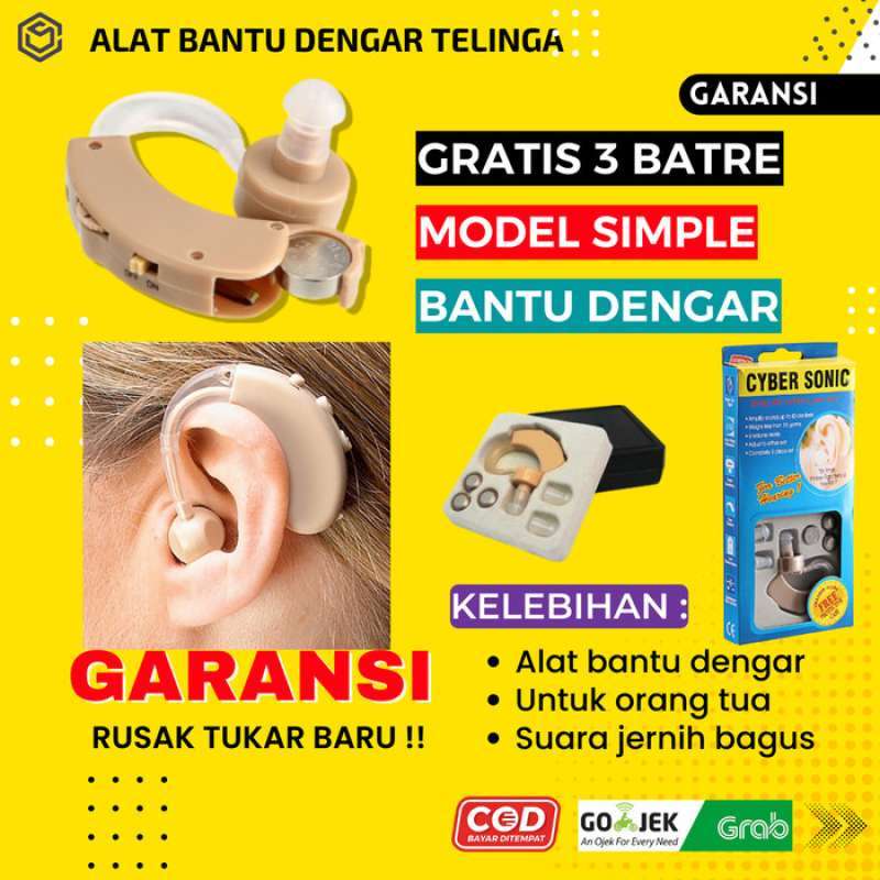 Promo Alat Bantu Dengar Telinga Orang Tua Mini Alat Pendengar