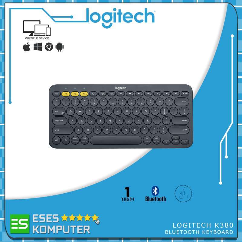 Jual Keyboard Logitech K380 Wireless Bluetooth Multi-device Di Seller ...