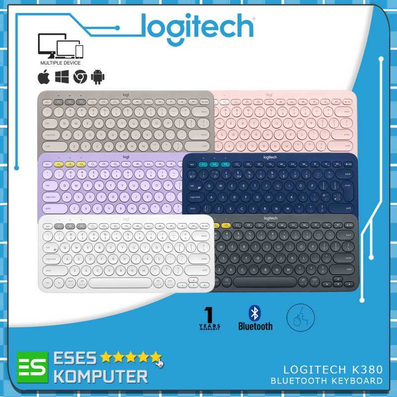Jual Keyboard Logitech K380 Wireless Bluetooth Multi-device Di Seller Eses Komputer Official ...
