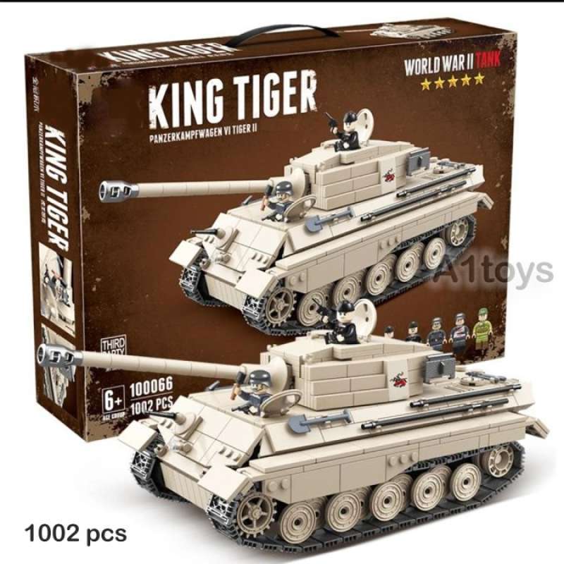 Promo Bricks Lego Militer Ww2 King Tiger Tank - Gani12 Diskon 50% Di ...