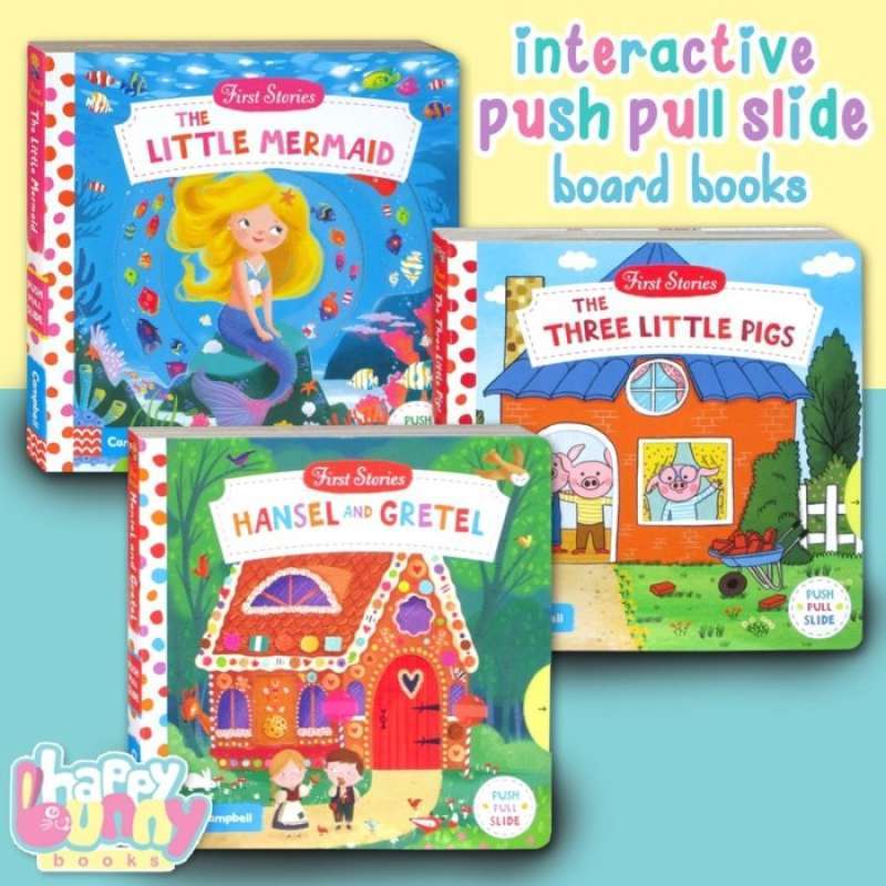 Jual Campbell First Stories Interactive Push Pull Slide Board Books ...