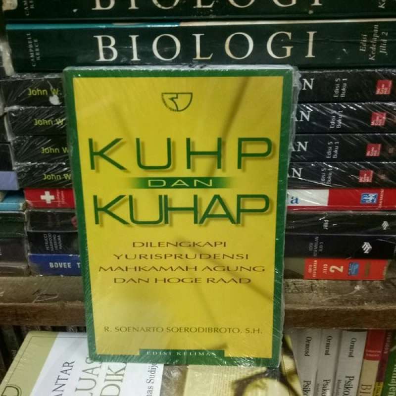 Promo Kuhp Dan Kuhap R Soenarto Soerodibroto Buku Original Diskon 28% ...