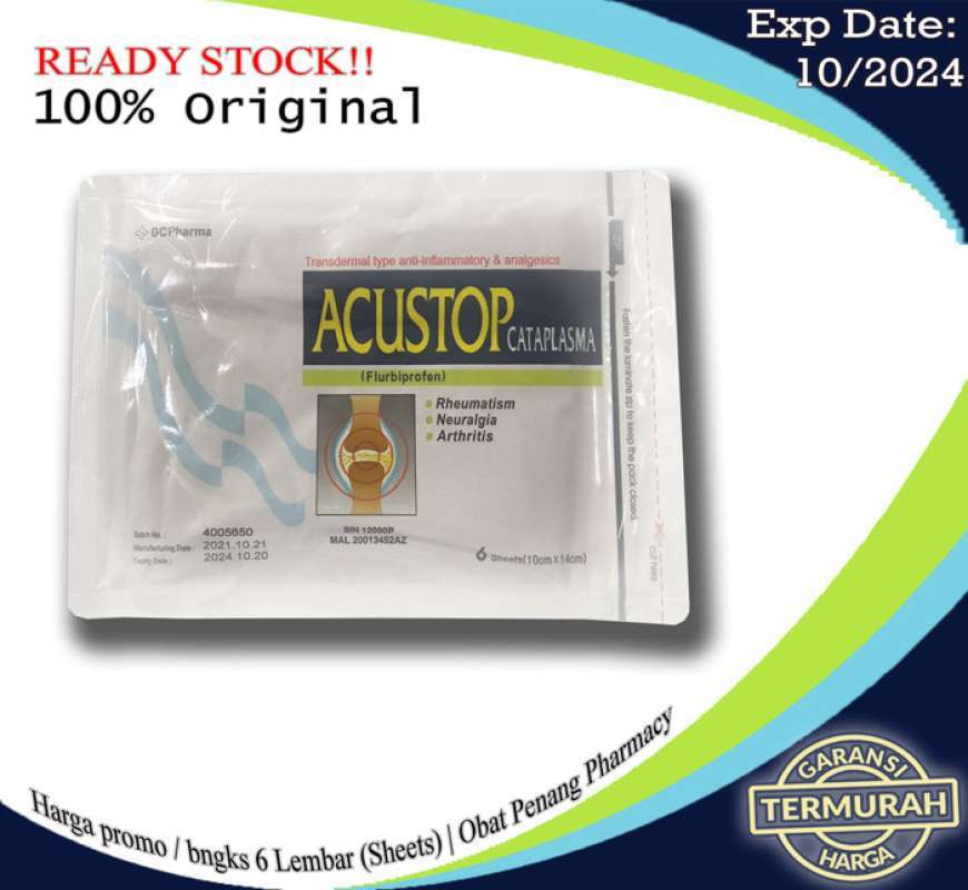 Promo Koyo Acustop Cataplasma Ukuran 10cmx14cm Malaysia Diskon 33% Di ...