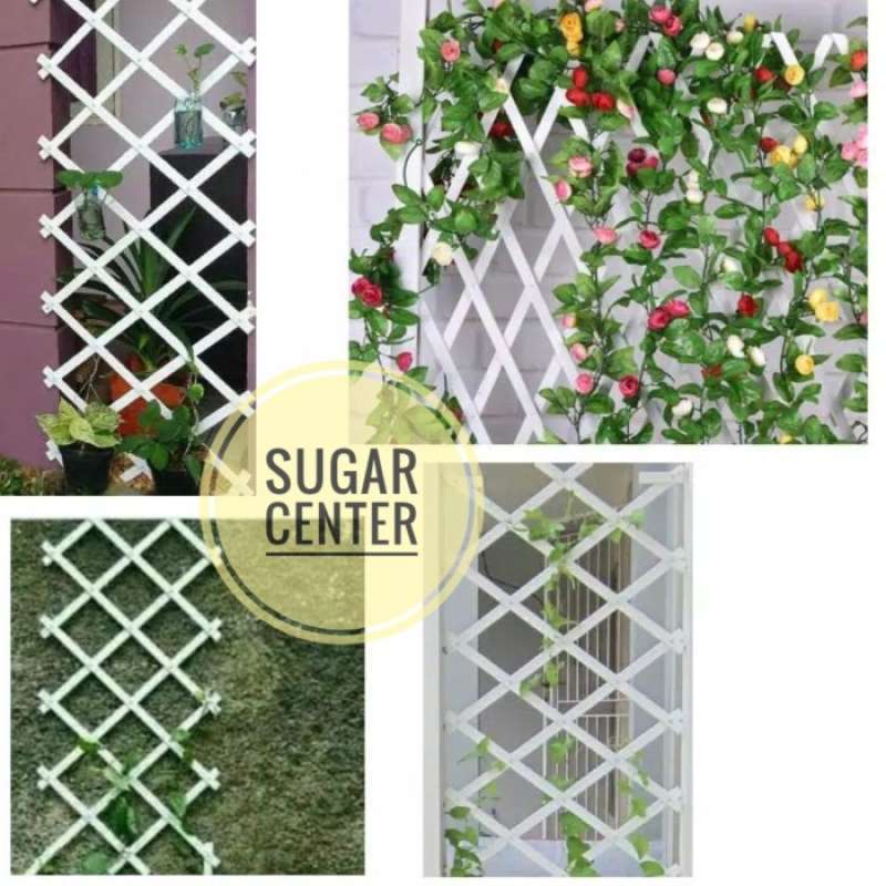 Promo Pagar Plastik/Teralis Plastik/Pagar Tanaman Rambat/Pagar 50 x 150 ...