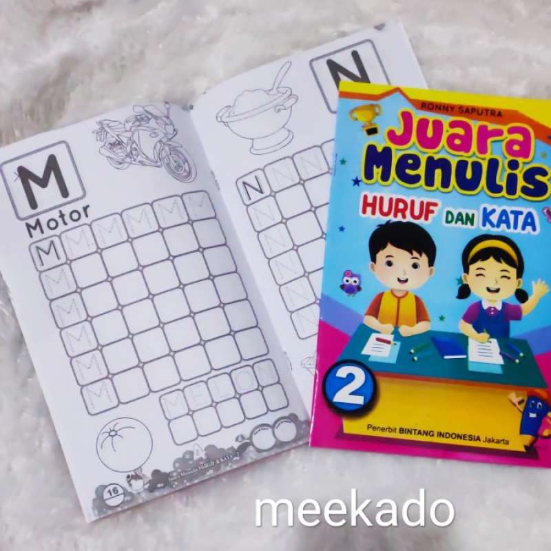 Promo Juara Menulis Huruf Dan Kata Belajar Menulis Diskon 23% Di Seller ...