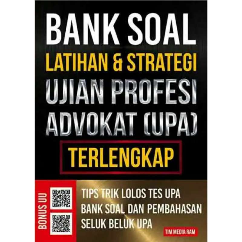Promo Buku Bank Soal Latihan & Strategi Ujian Profesi Advokat (upa ...