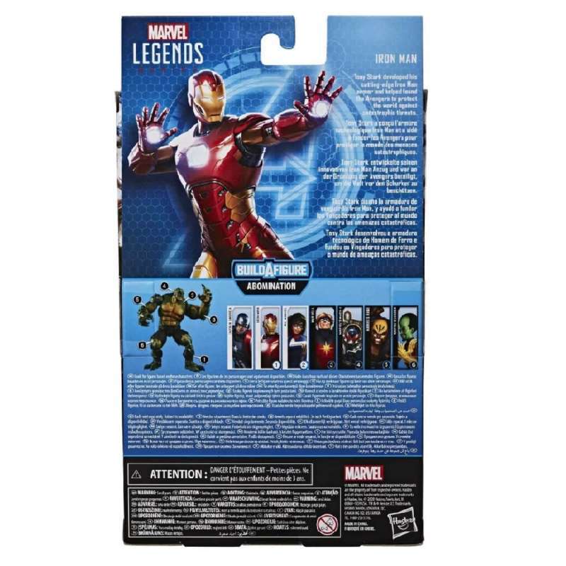 Promo Marvel Legends Series Avengers Wave Gamerverse Iron Man Figure ...