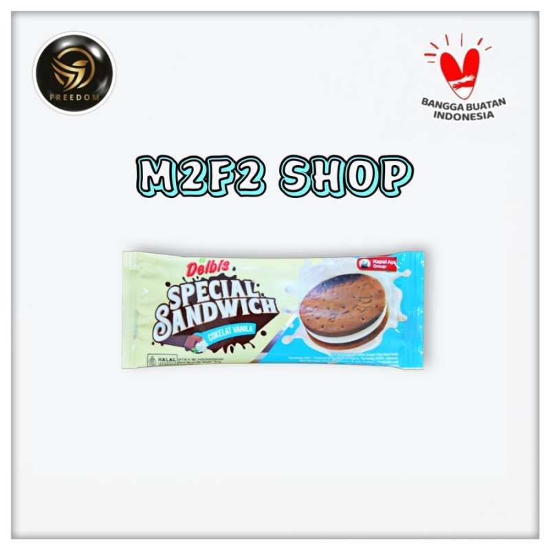 Promo Delbis Special Sandwich Cokelat Vanila Sachet - 19,4 Gr (kemasan ...