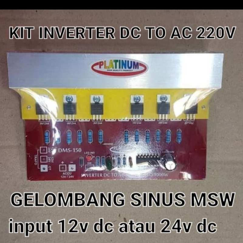 Promo Kit Pcb Inverter DC 12v 24v To Ac 220v 12 24 220 V Volt Ac DC Inverter Diskon 50% Di ...