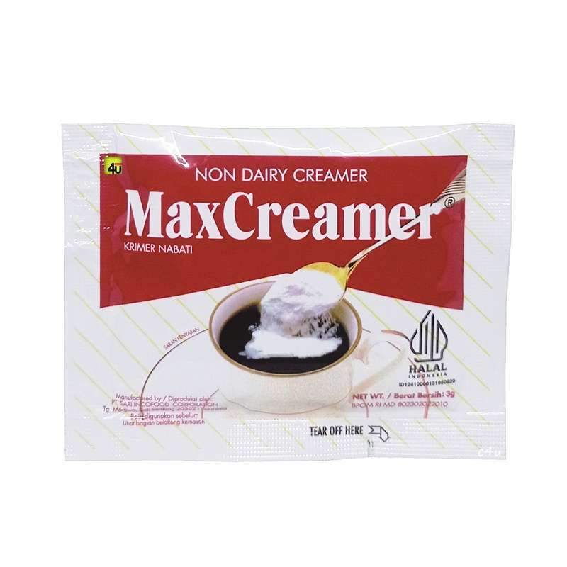 Promo MAX Creamer - Krimer Nabati - Paket 10 Sachet Diskon 14% di ...