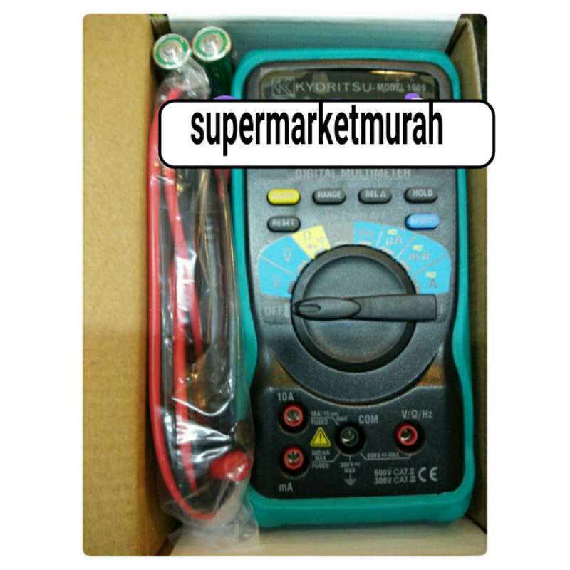 Promo Digital Multimeter / Multitester Digital Kyoritsu 1009 Diskon 23% ...