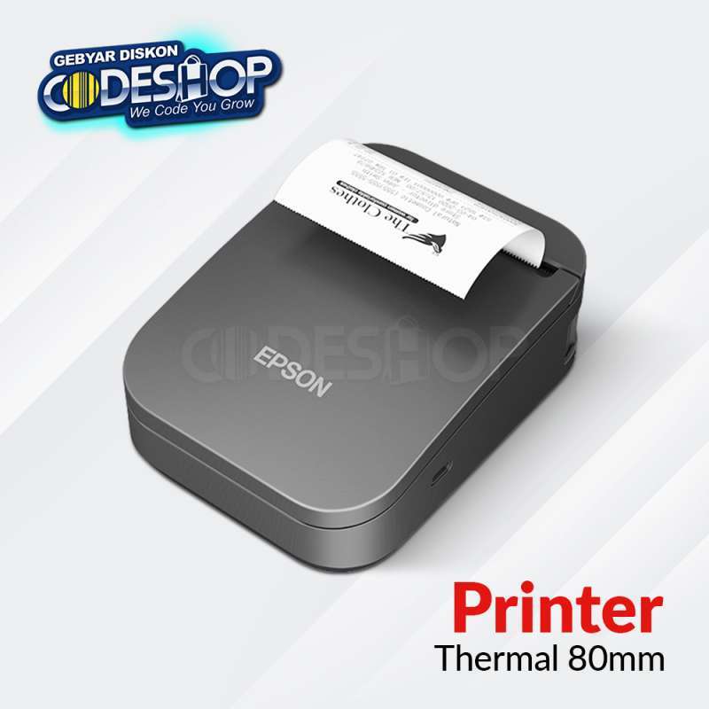 Jual Epson TM-P80II Printer Thermal Bluetooth 80mm Auto Cutter Cetak ...