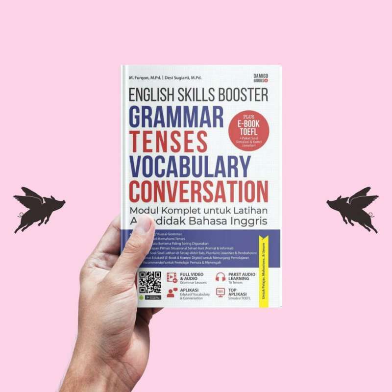 Jual English Skills Booster: Grammar, Tenses, Vocabulary, Conversation ...