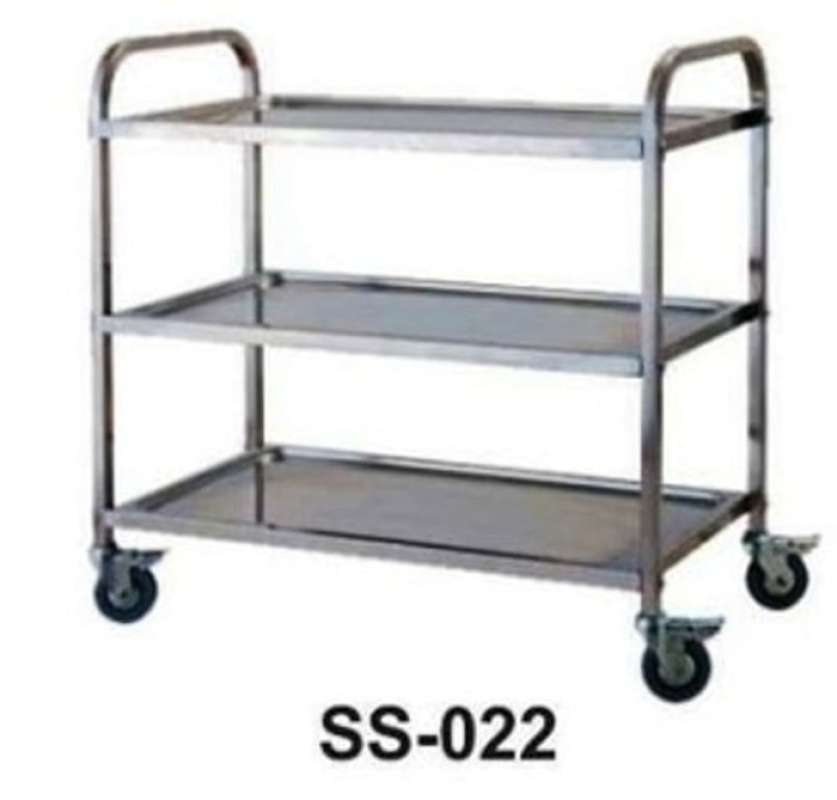 Promo SS-022 STAINLESS STEEL / TROLI STAINLESS STEEL SERBAGUNA Diskon ...