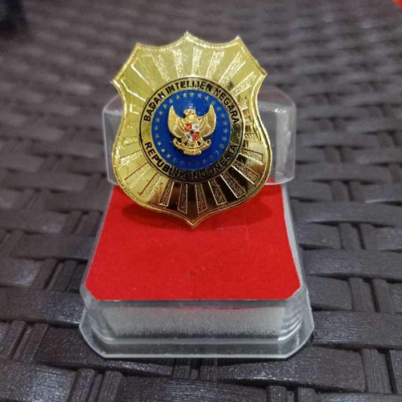 Promo Pin Wing Bin Lencana Badan Intelejen Negara Diskon 23% Di Seller ...