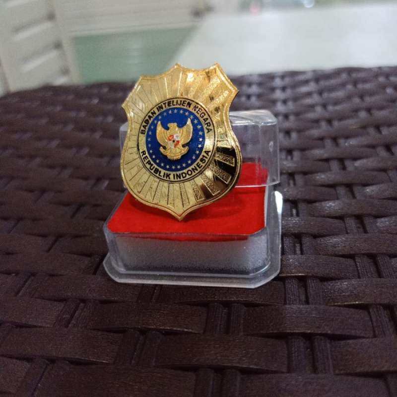 Promo Pin Wing Bin Lencana Badan Intelejen Negara Diskon 23% Di Seller ...
