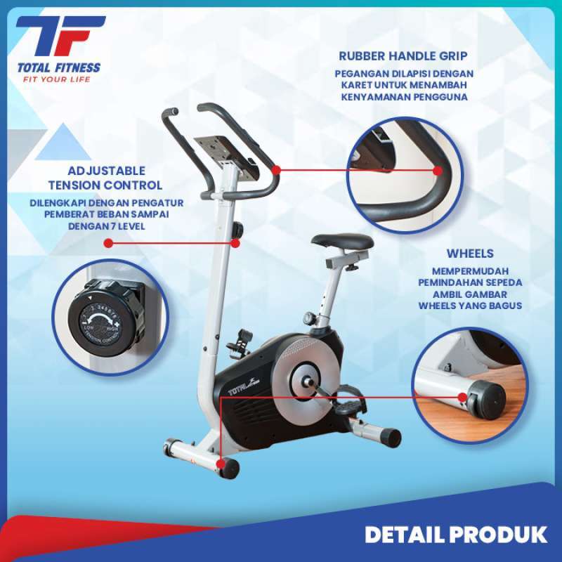 Jual Total Fitness Big Spinning Bike Sepeda Fitness Olahraga Tl 388b Di ...