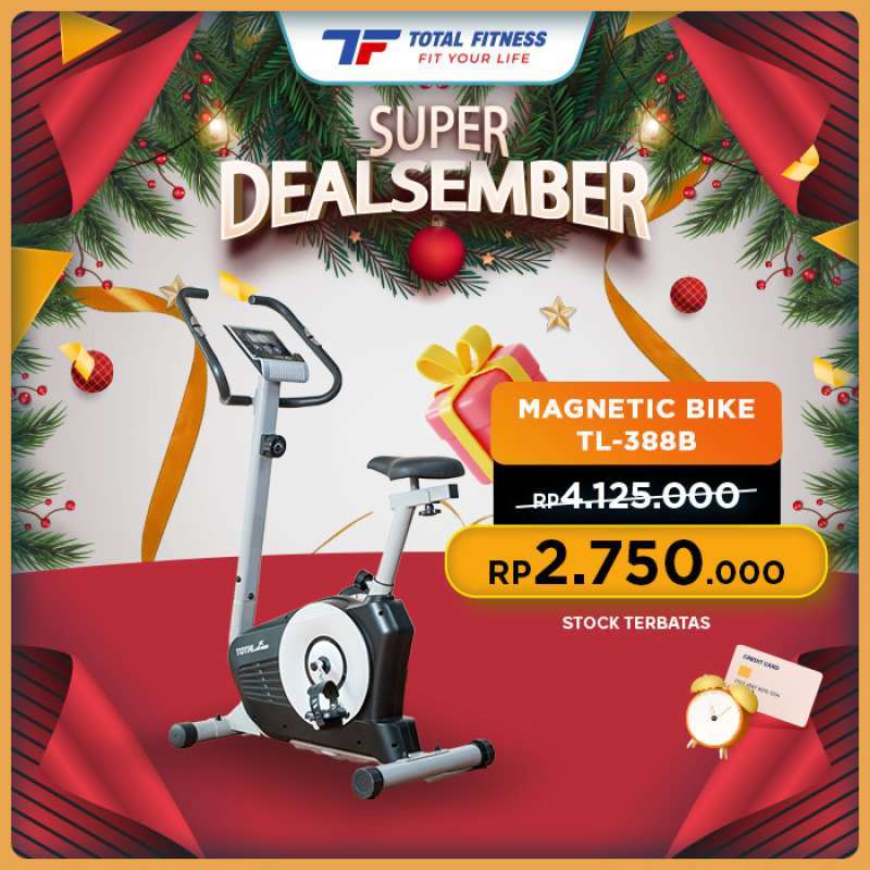 Jual Total Fitness Big Spinning Bike Sepeda Fitness Olahraga Tl 388b Di ...