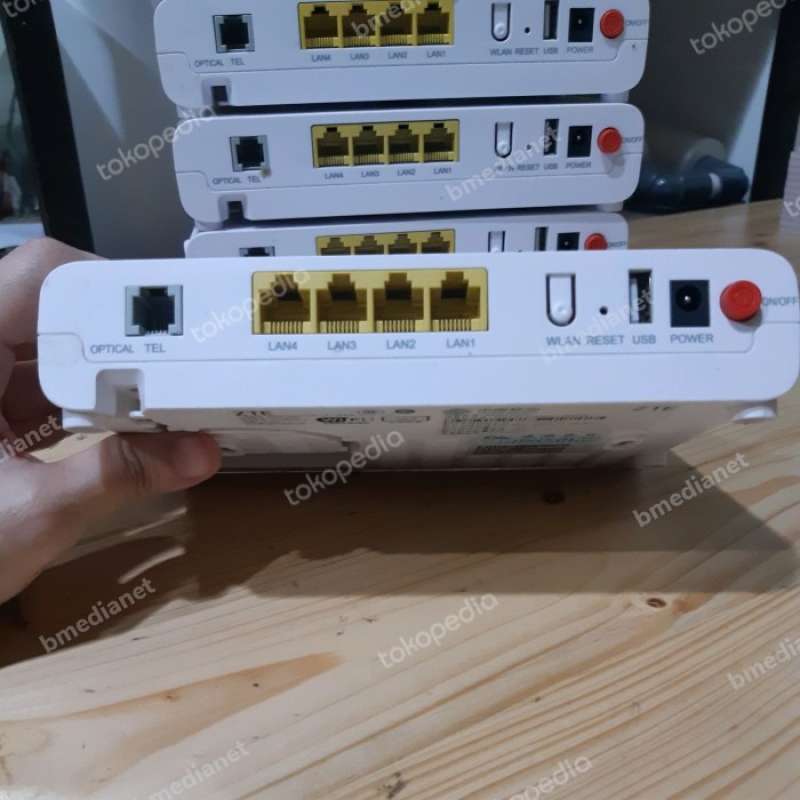 Jual MODEM/ROUTER PAKET 5 UNIT ONU GPON ZTE ZXHN F623 Second di Seller Graha Premier ...