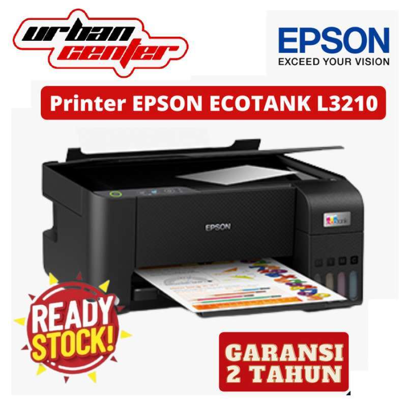 Promo Printer Epson EcoTank L3210 L 3210 Print Scan Copy Ink Tank ...