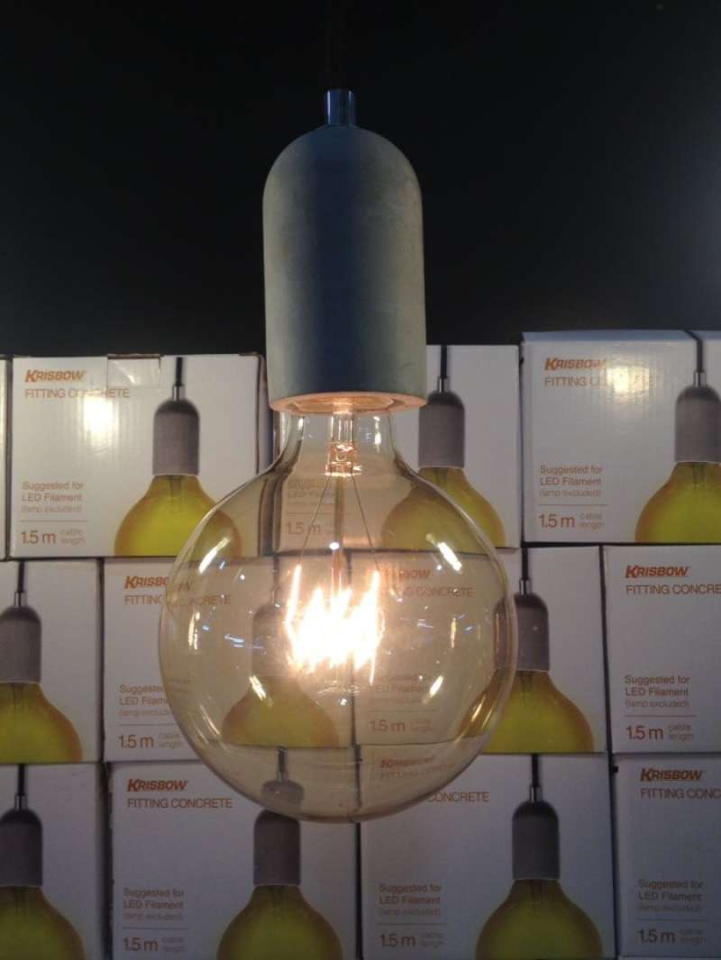 Promo Bohlam Lampu Hias Vintage Edison / Krisbow Led Filament 5w Diskon ...
