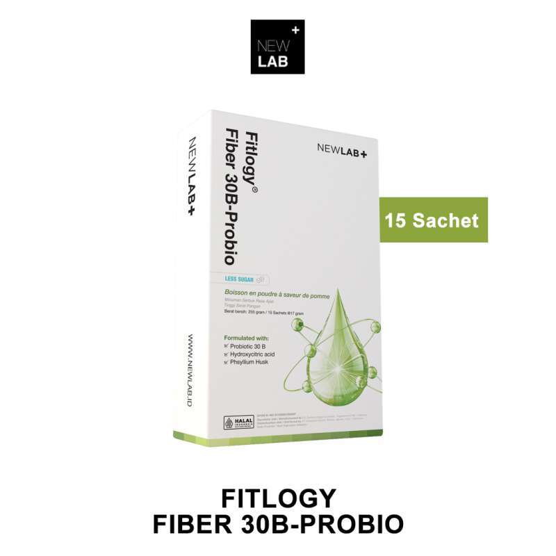Jual Newlab Fiber 30b-probio - Fiber Drink | Minuman Diet | Probiotic ...