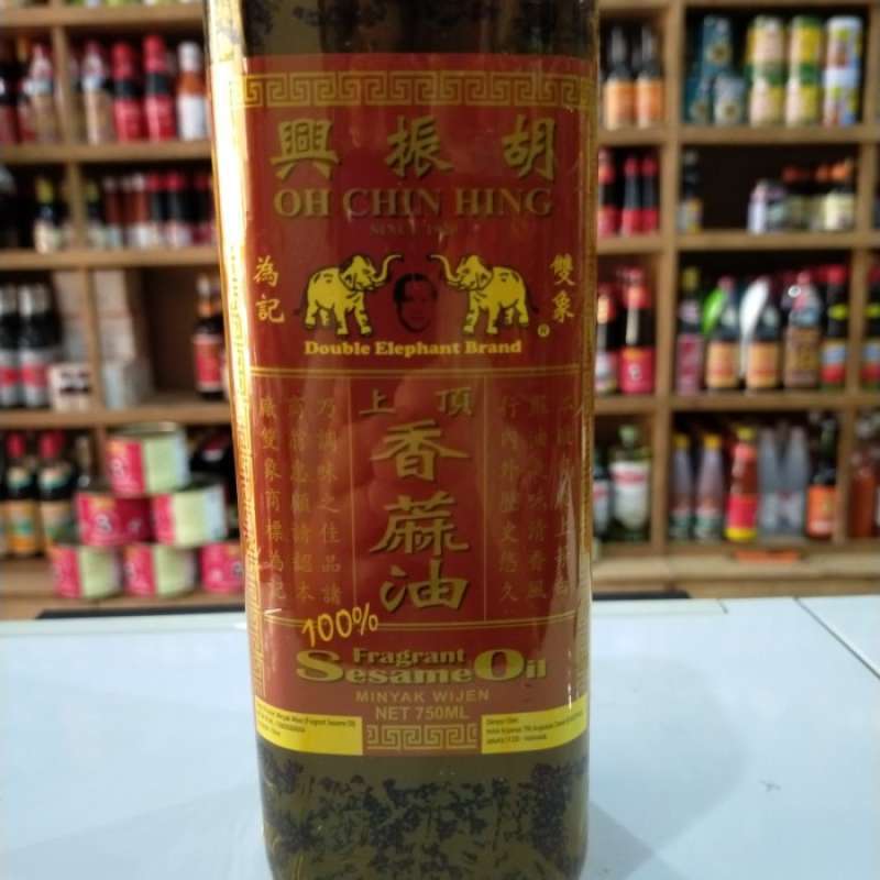 Promo Oh Chin Hing Sesame Oil Double Elephant Brand/ Mayu Gajah 750ml ...