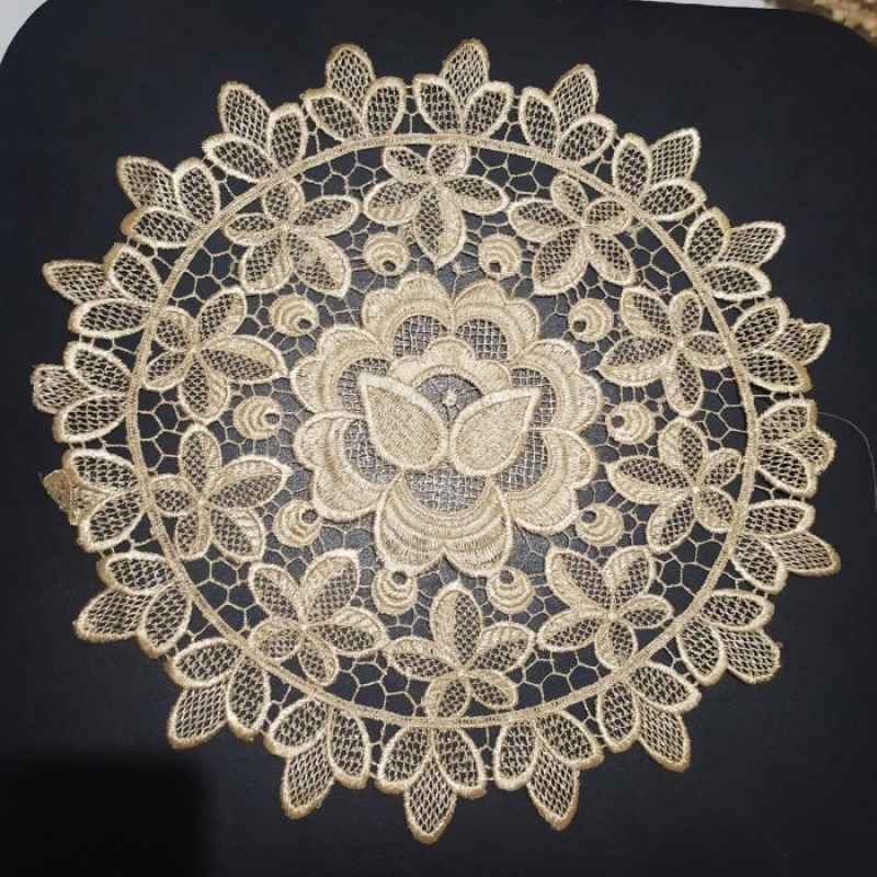 Promo Taplak Meja Rajut Bulat Diameter 30 Cm Diskon 23% Di Seller Bento ...